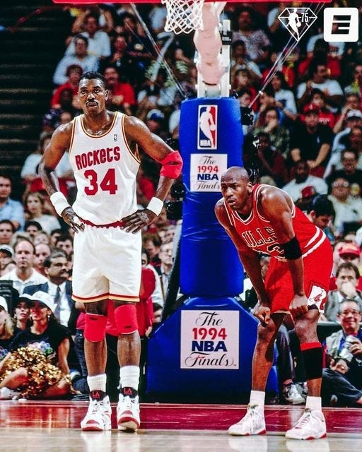 What If the Chicago Bulls Faced the Houston Rockets at the 1994 NBA Finals? | by Shamarie Knight ...