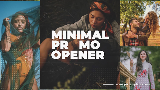 Minimal Promo Opener Free After Effect Template Pik Templates By