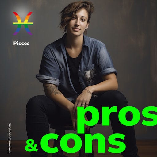 Lesbian Pisces pros and cons | by astropocket.me | Medium