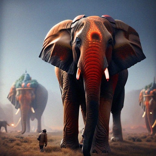 How Many NFTs equals a Trillion Elephant? | by Patrick Cryptozoa ...