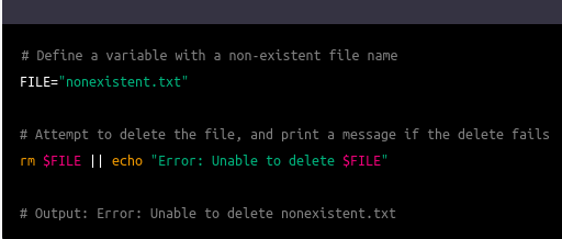 Understanding and ignoring errors in Bash | by Seck | Medium