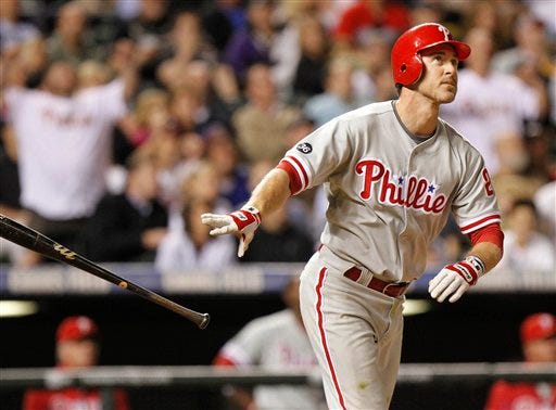 Utley Has Tendinitis In His Right Knee | by MLB.com/blogs | The Zo Zone