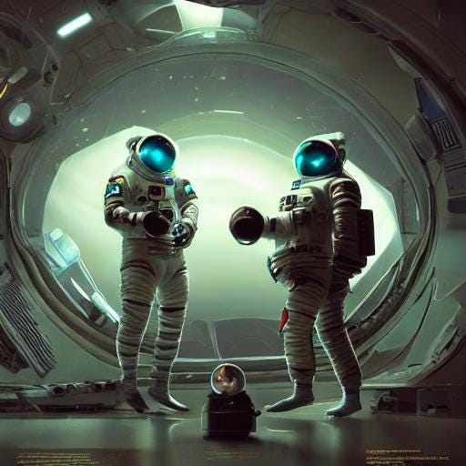 Fiction Story of a journey of astronauts and their secret world. | by ...