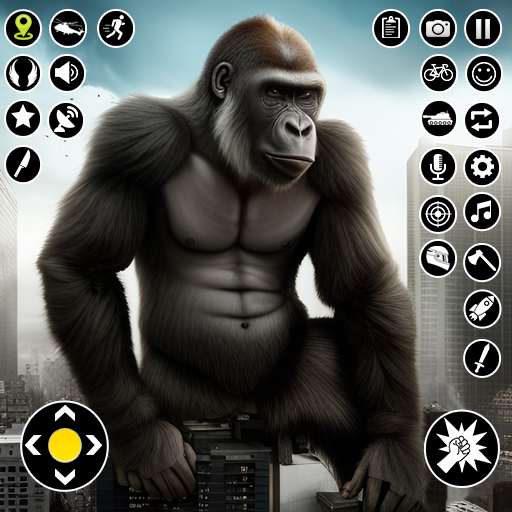 Gorilla Smash City Attack Game 1.2 Black Pyramid 3D Games Studio ...