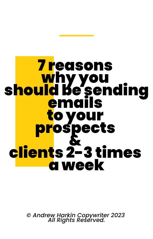 7 Reasons Why You Should be Sending Emails To Your Prospects & Clients ...