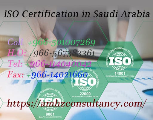ISO Certification in Saudi Arabia | by makkahsaudi arabia | Medium