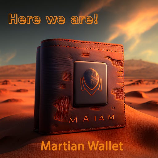 Martian Wallet: Prepared for the Launch of the Sui Network | by ...