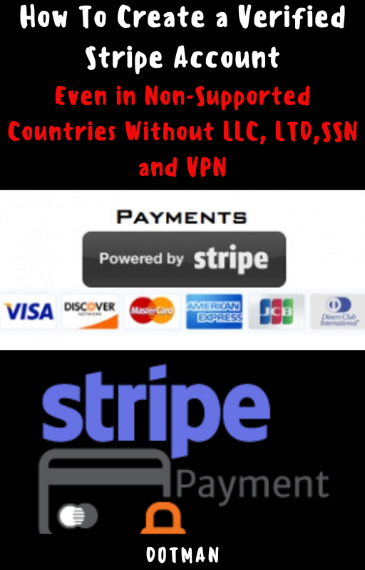 How To Create A Verified Stripe Account Even In Non-Supported Countries ...