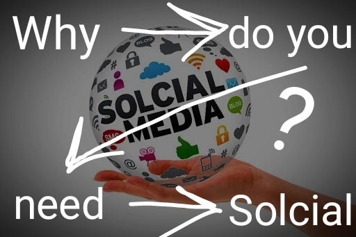 Why do you need Solcial? [Solcial] | by Vadymdi | Medium