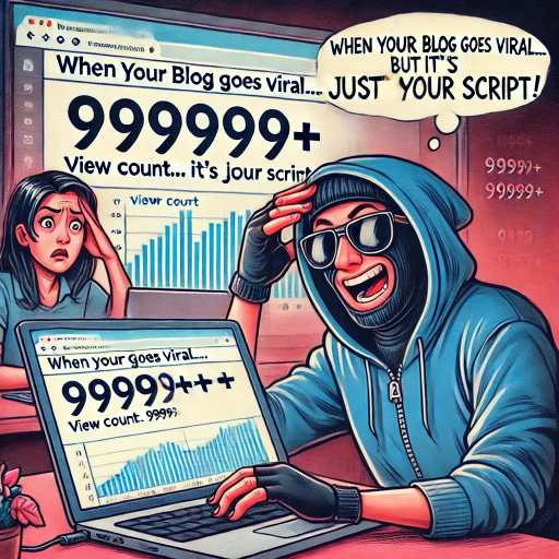 Blog view count manipulation by automated requests. | by Shahariar Amin | Medium