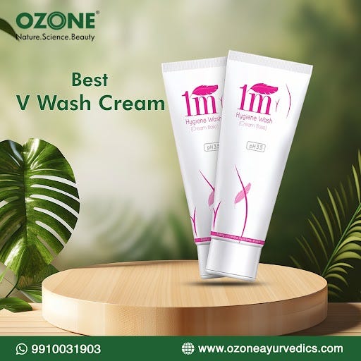 Best V Wash Cream - Ozone Ayurvedics - Medium
