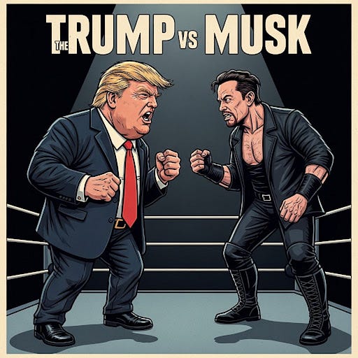 The Tesla Tango: Are Trump and Musk Faking a Feud? | by The Human ...