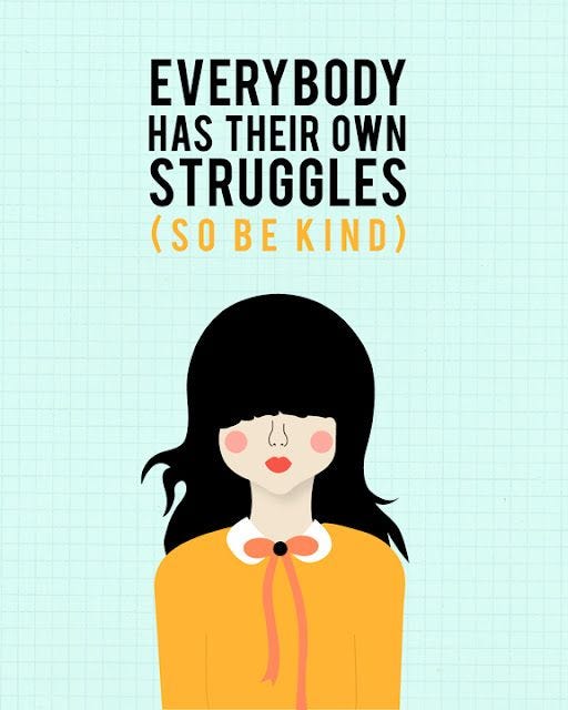Everybody has their own struggles. | by stef | Medium