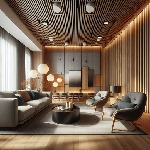 Sculpted Sophistication: Unveiling the Elegance of Perforated Wood Wall ...