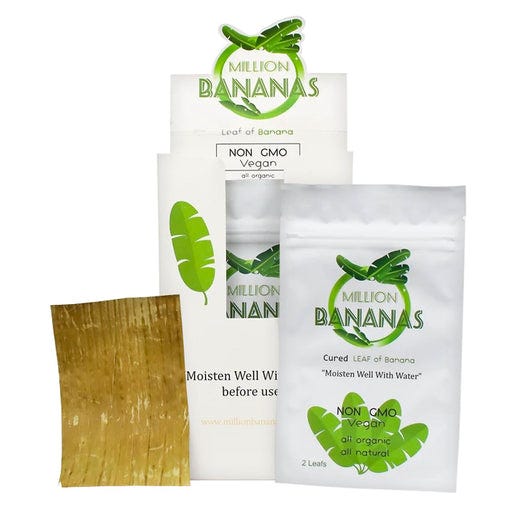 Natural Leaf Wraps for Your Herbs - Hempwraps - Medium