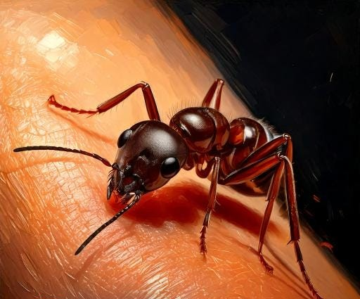 Misunderstanding of Ant Bite. A new approach to problem-solving after ...