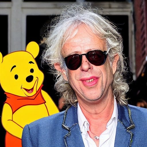 Bob Geldof Says Winnie the Pooh is His Greatest Inspiration | by Edward ...