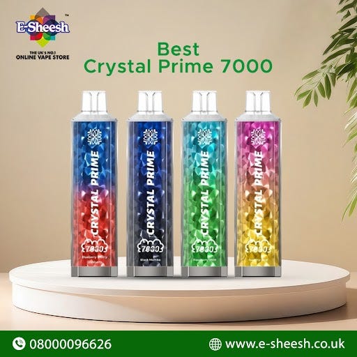 Best Crystal Prime 7000 - E-Sheesh - Medium