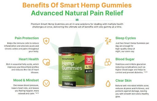 Smart Hemp Gummies Australia [Scam Updated Warning 2024 ]Australia Top ...