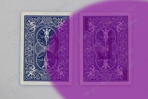 Invisible Ink Marked Cards. Invisible Ink Marked cards also widely ...