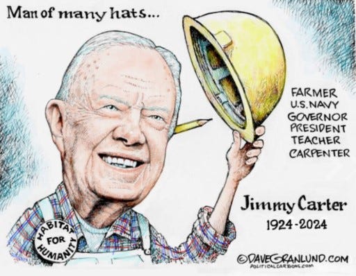 Drawing the Line: Political Cartoons — January 2025. | by Lesley ...