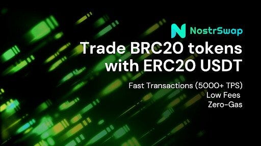 NostrSwap, the world’s first decentralized exchange (DEX) built on the ...