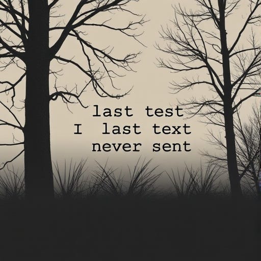 The Last Text I Never Sent. It was 11:updating my status was due at ...