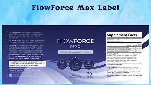 FlowForce Max Side Effects Benefits and Consumer Reports? | by ...