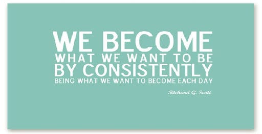 How to be consistent at anything that you start: 5 strategies that will ...