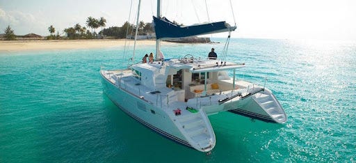 What are catamarans used for?. A catamaran is a multi-hulled boat with ...