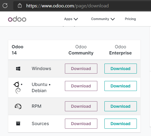 Instalasi Odoo Community Edition di Windows | by Bagaskoro Meyca Dwiyananda Putra | Medium