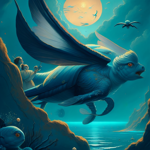 What If Sea Creatures Could Suddenly Fly | Medium