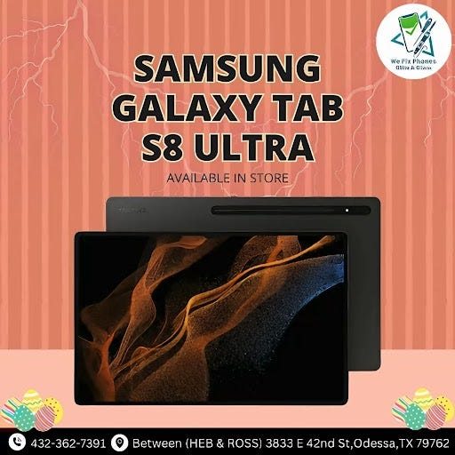 SAMSUNG GALAXY TAB S8 ULTRA. Unlock the next level of productivity… | by BlogsQBTS | Mar, 2024 ...