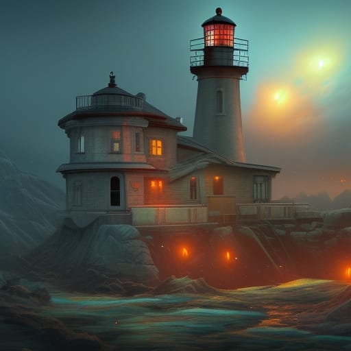 Lighthouse Radio. Disc Jockey by August | by Charlotte Ella King ...