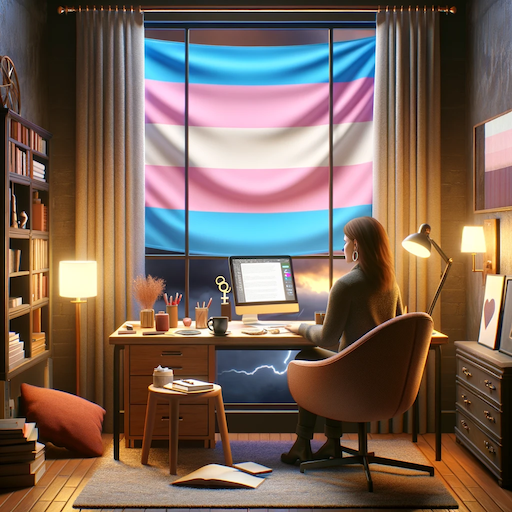 A Stormy Transgender Self-Reflection | by Faith In Transition | Medium