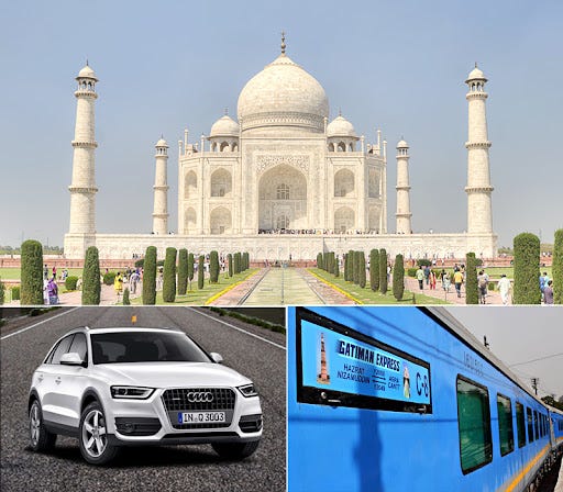 Taj Mahal Tour By Car From Delhi. No matter how much time you have in ...
