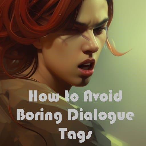 Writing Fiction: How to Avoid Boring Dialogue Tags | by Alan Williams ...