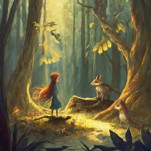 The Enchanted Adventure in the Whimsical Woods: A Magical Story of ...