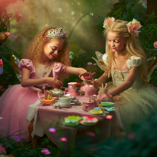 “Magical Moments: Pixie’s Enchanted Tea Party — A Heartwarming Tale of Friendship and Kindness ...