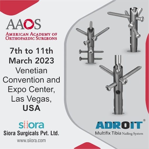 AAOS 2023 Annual Meeting - Siiora Surgical - Medium