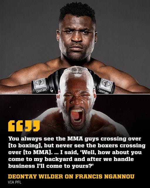 Wilder Extends Groundbreaking Offer to Ngannou: Boxing And MMA Collide ...