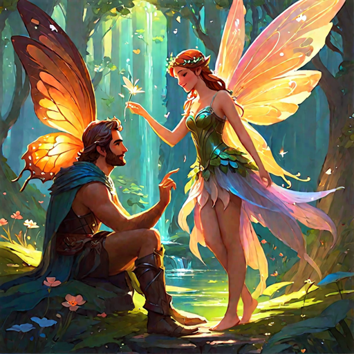 The Faerie Weaver. Emeryth, a faerie known for her skill… | by ...