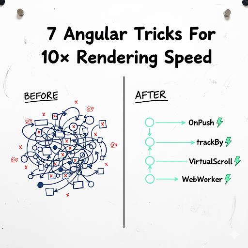7 Angular Rendering Tricks That Instantly Make Your App 10× Faster | by ...
