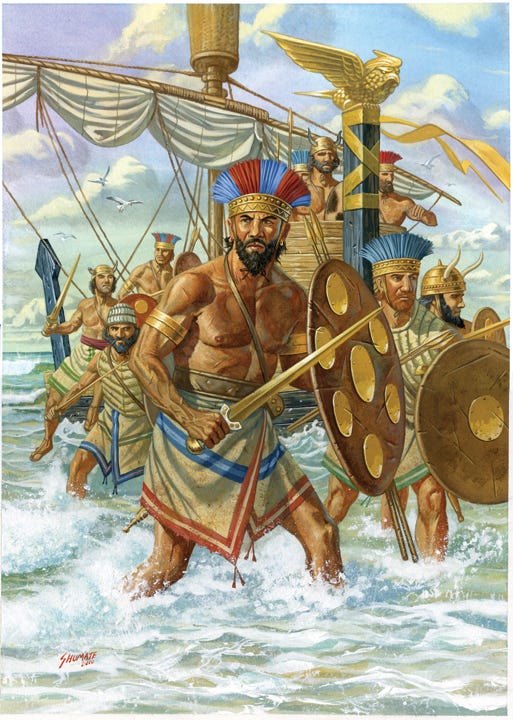 The Sea Peoples — A Modern Reconstruction | by James Thomas ...