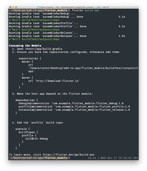 如何將 Flutter 專案匯入現有的 Android 專案. 本文主要參考官方文件，並針對版本 Bug 以及其他相關細節說明。 | by 吳以律 | Medium