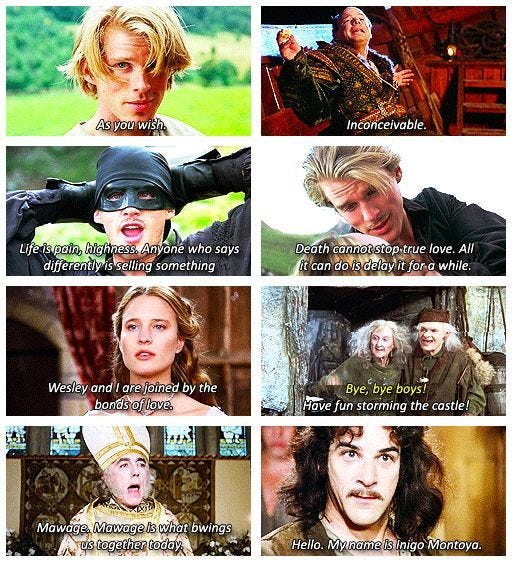 An Adventure and Love Story Beyond Time: The Princess Bride Review | by ...
