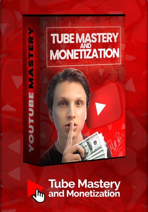 TUBE MASTERY AND MONETIZATION BY MATT PAR | by Ulasan83845 | Medium