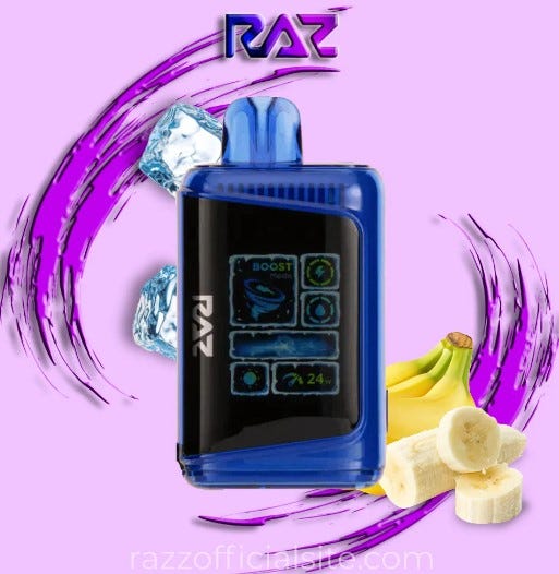 Frozen Banana — Raz Frozen Edition 25K Puffs - Damon Salvatore - Medium