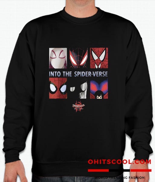Into The Spider-Verse Sweatshirt. Click Images or Follow this link to ...