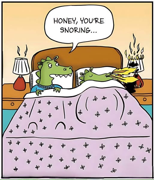 “When Dragons Snore… Things Get Heated!” | by Gowthamigumdra | Jul ...